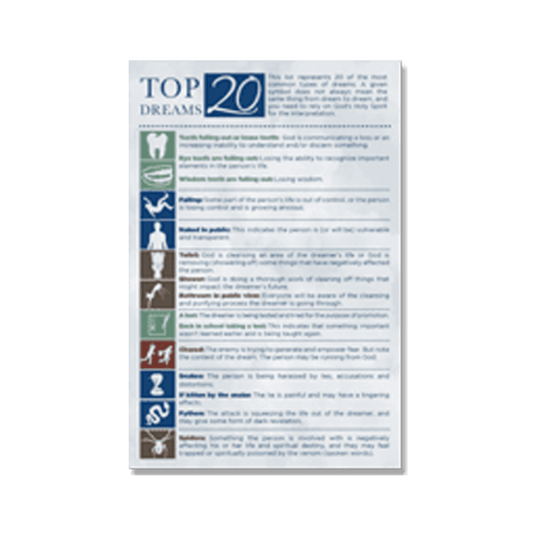 Top 20 Dream Card | Streams Ministries International